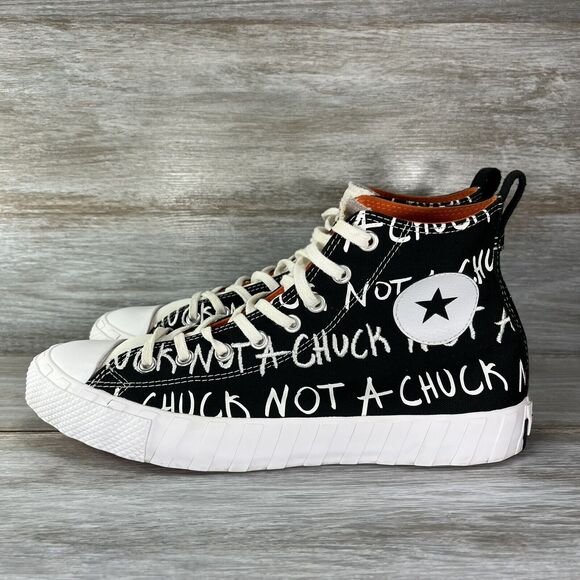Converse | Shoes | Converse Mens Not A Chuck 7 Hi Unttl3d Black White ...